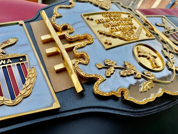 AWA World Title Belt World Heavyweight Championship Belt – Champions ...