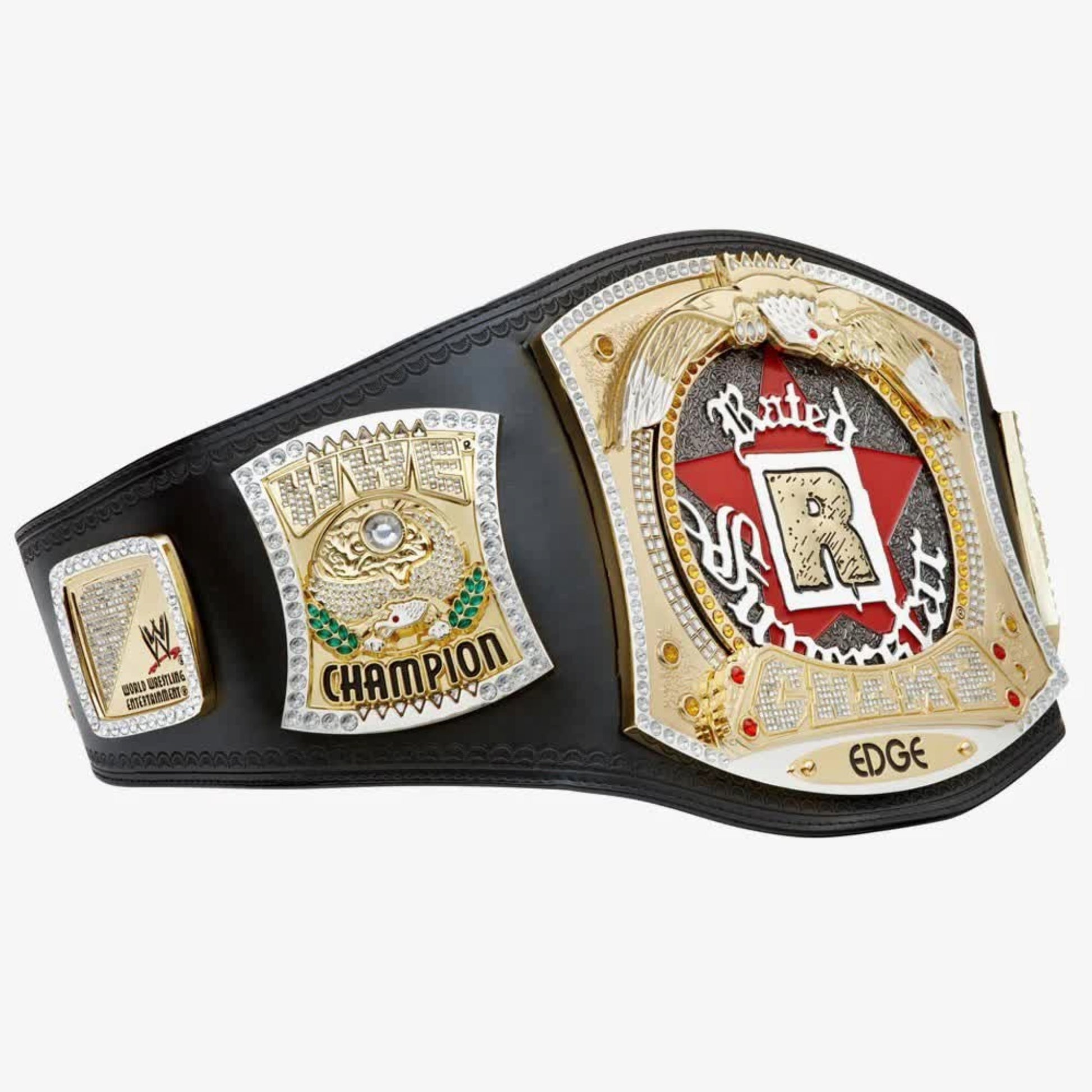 WWE Edge Rated R Superstar World Wrestling Championship Belt ...
