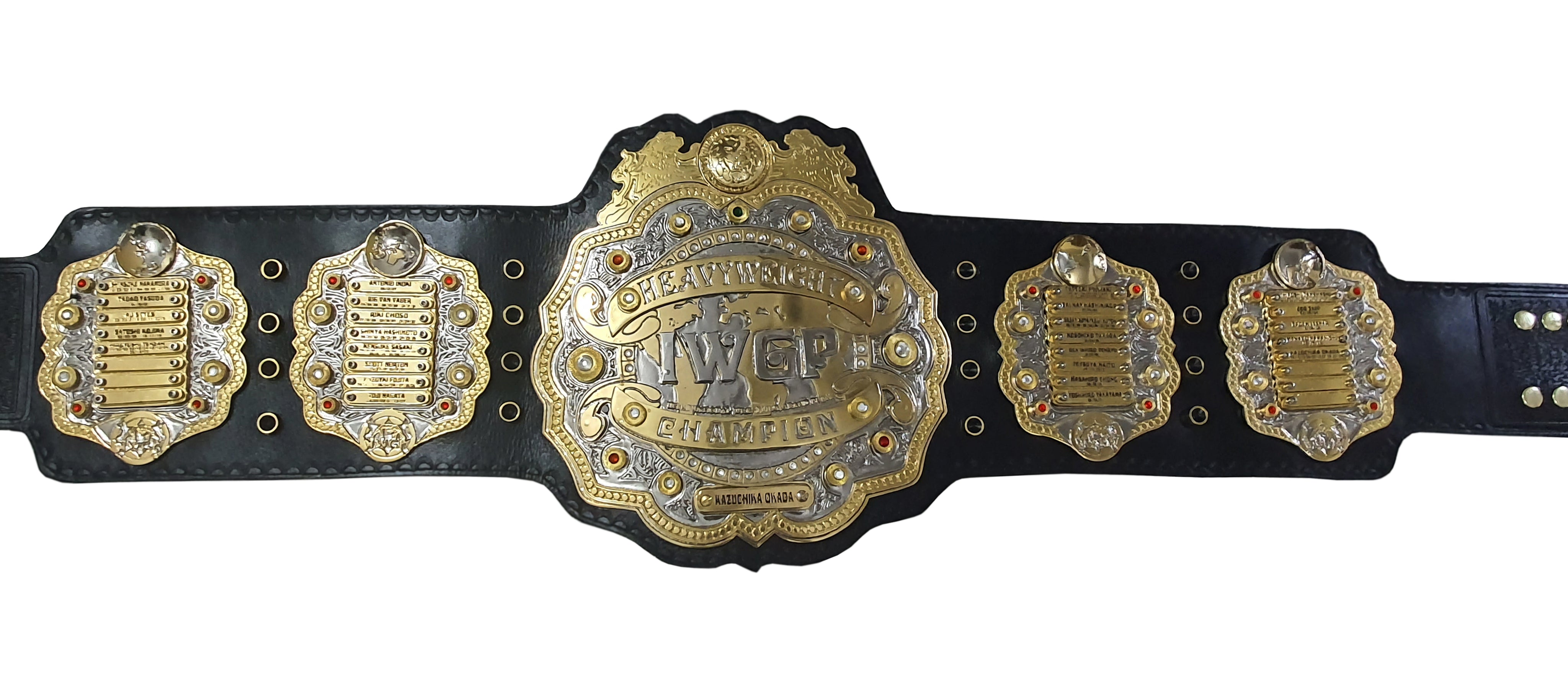 New Japan Pro Wrestling IWGP World Heavy Championship Belt – Champions ...