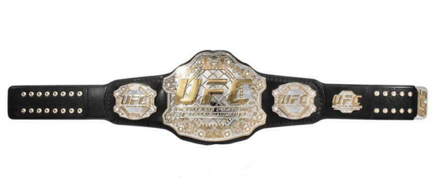 Ultimate Fighting Champion UFC World Heavyweight Champion Belt ...